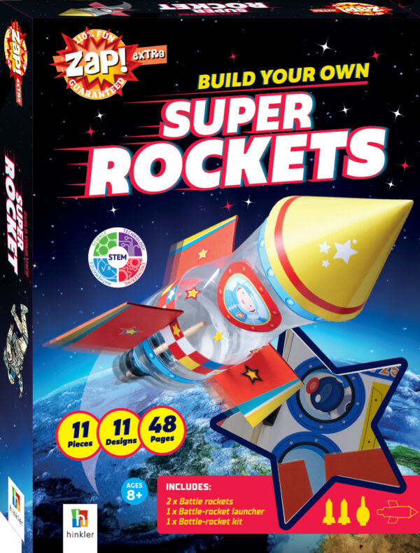 Zap! Extra Build Your Own Super Rockets – Major Books